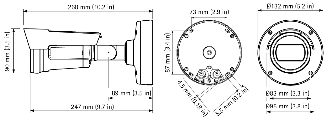 Сетевая камера Axis P1425-LE